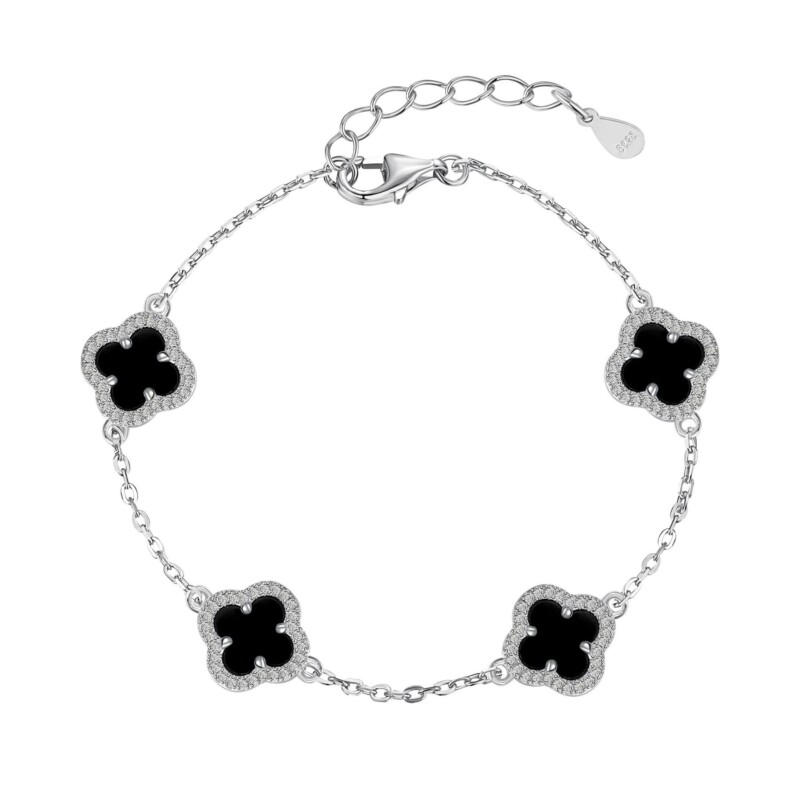 Black Clover Bracelet - Seagull Luxe
