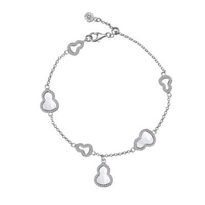 Silver Guitars Anklet-Bracelet - Seagull Luxe